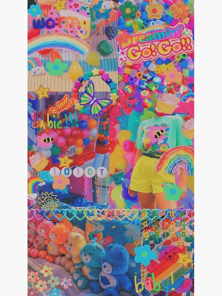 "Kid Core Aesthetic " Poster for Sale by janicejun | Redbubble