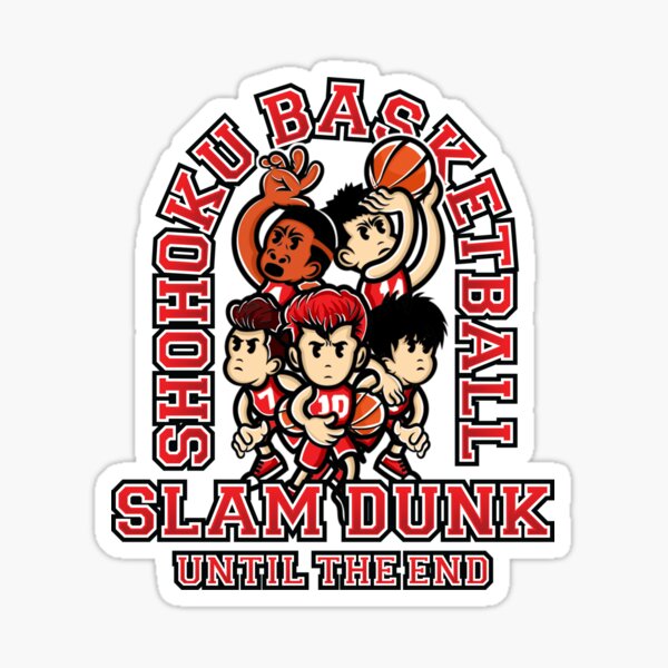 "Slam Dunk" Sticker by chaijeffery | Redbubble