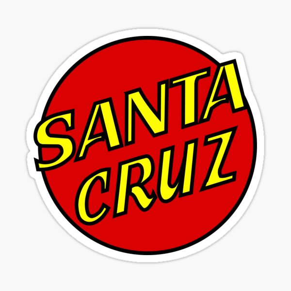Santa Cruz Stickers | Redbubble