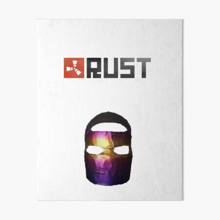 "Rust Tempered facemask, Top style" Art Board Print for Sale by ...