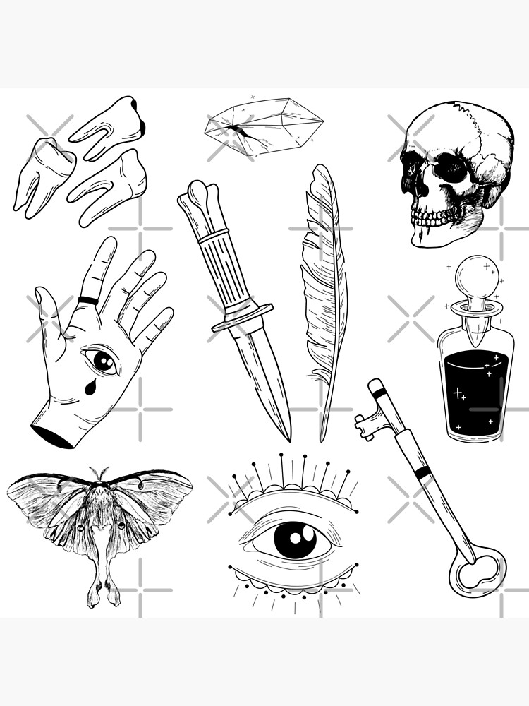 Easy Gothic Drawings NEW ART* Gothic Sunrise *Add A DIY Candle*