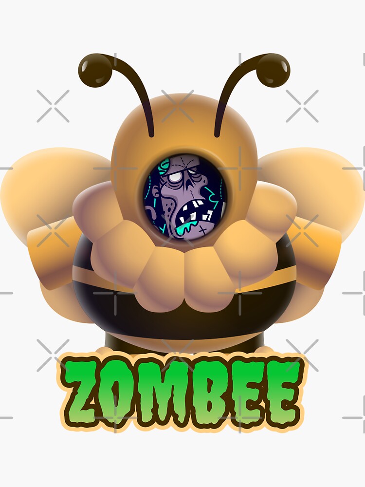 "Zombee" Sticker for Sale by LMZV | Redbubble
