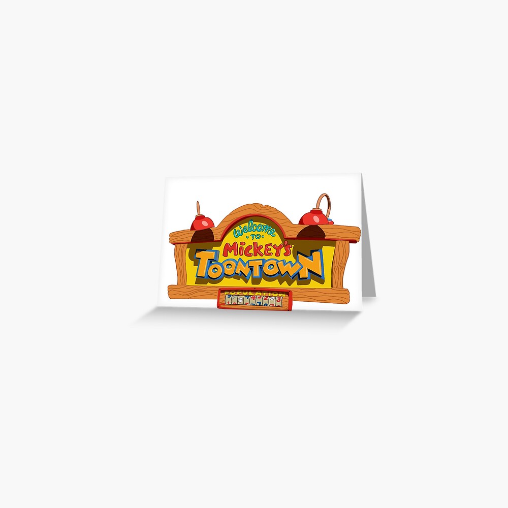 "Toontown" Sticker for Sale by breenahaley | Redbubble