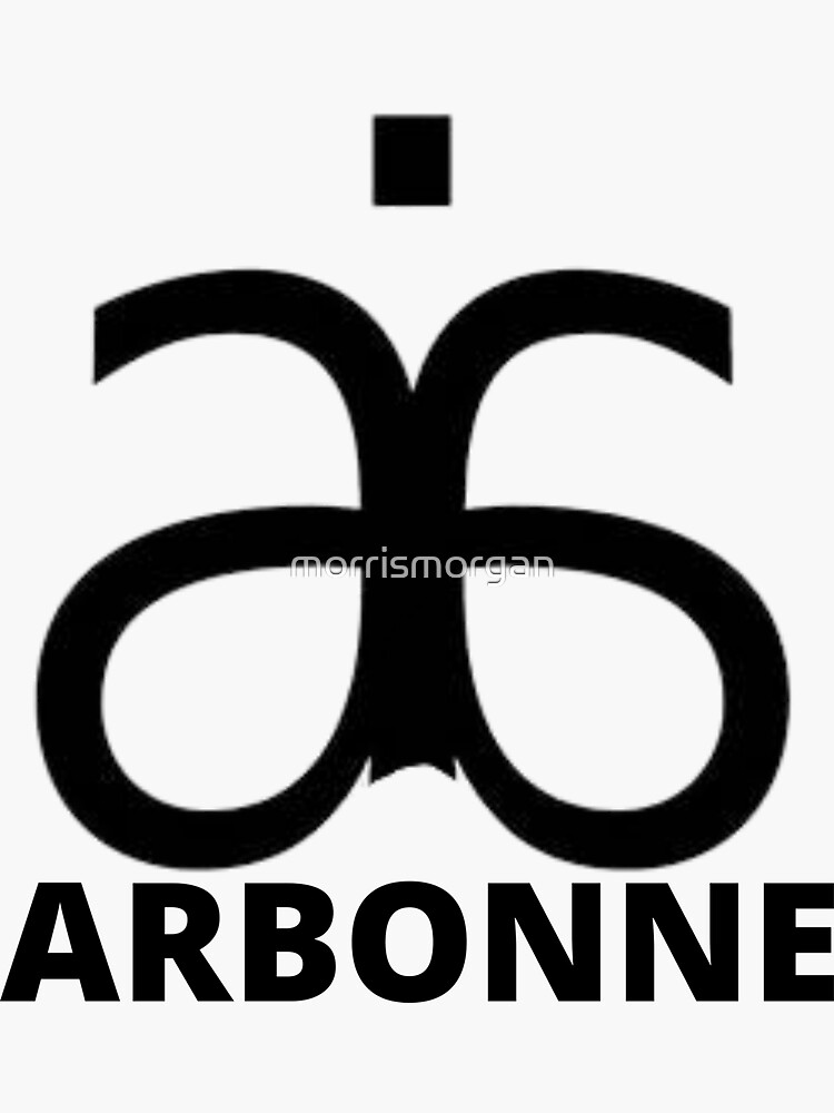 "ARBONNE" Sticker for Sale by morrismorgan | Redbubble