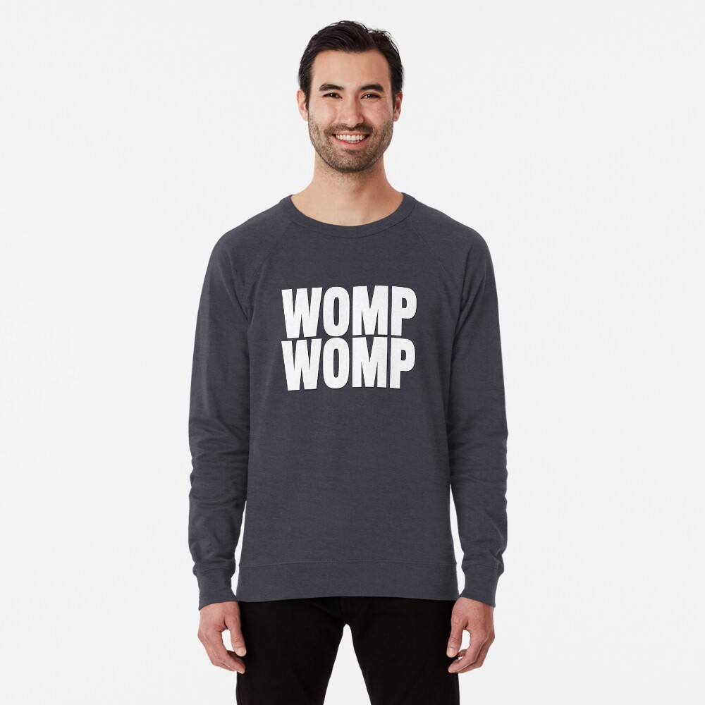 "WOMP WOMP Stephen Miller Admin funny meme text white on black" Poster ...