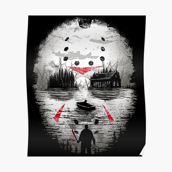 Jason Voorhees Friday The 13th Camp Crystal Lake Horror Slasher Killer ...