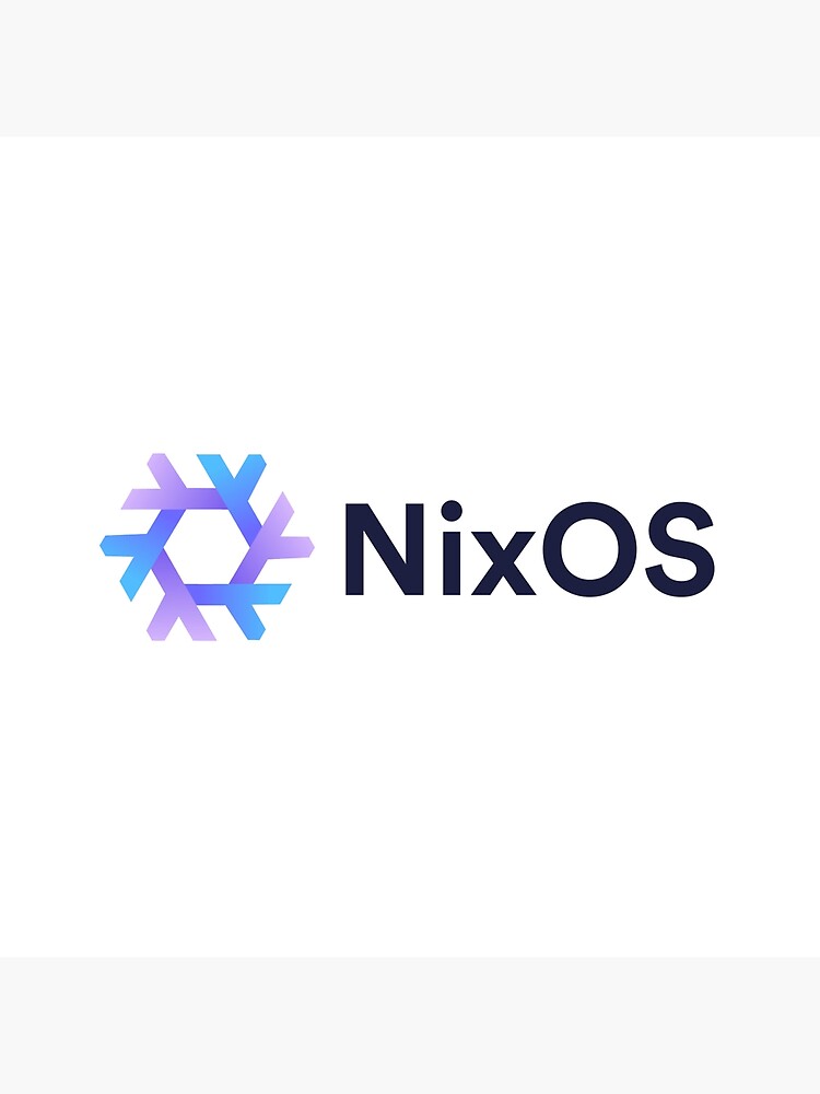 "NixOS Logo" Art Print by sean009 | Redbubble