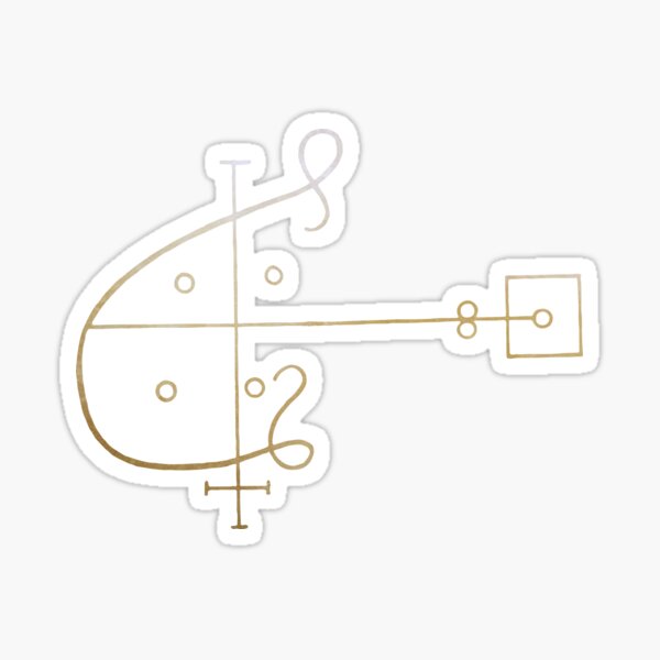 "Gaap sigil" Sticker for Sale by MetaPhyStore | Redbubble