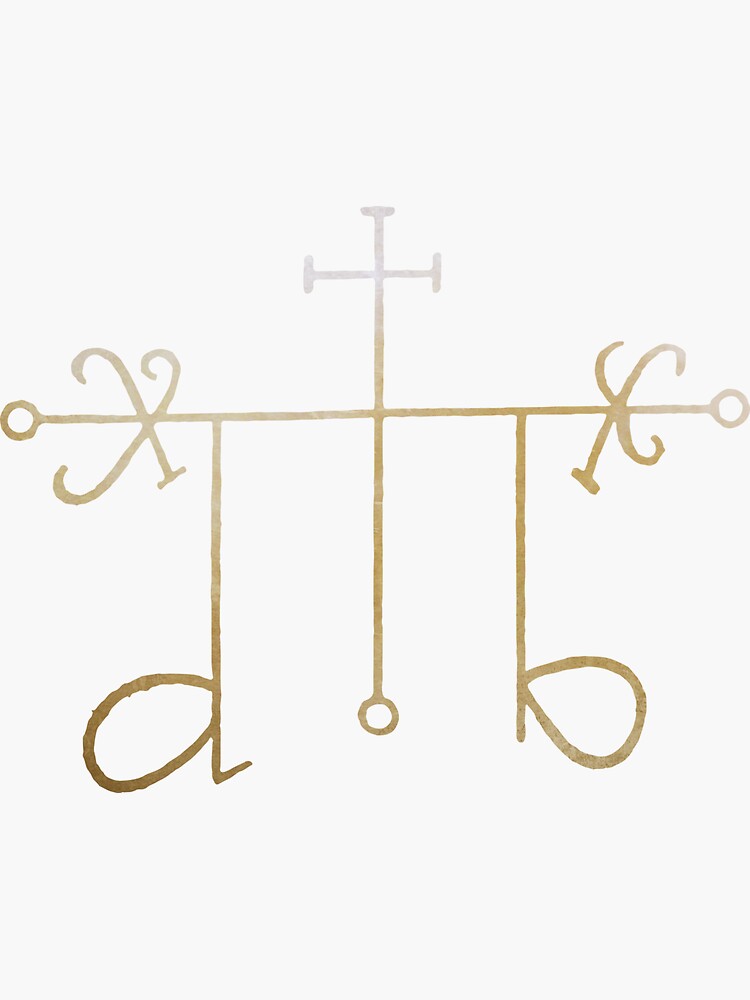 "Marchosias sigil" Sticker by MetaPhyStore | Redbubble
