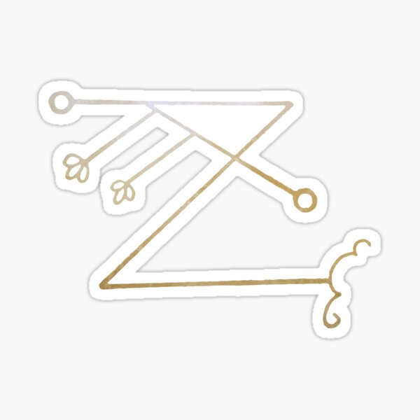 "Morax sigil" Sticker for Sale by MetaPhyStore | Redbubble
