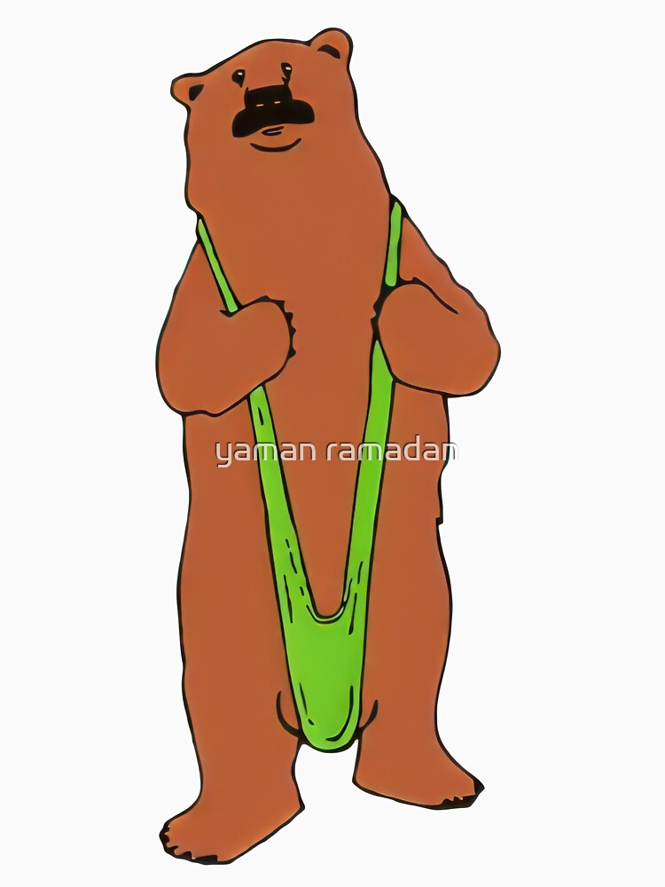 "Borat Bear" T-shirt by mr-aa | Redbubble