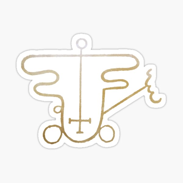 "Purson sigil" Sticker for Sale by MetaPhyStore | Redbubble