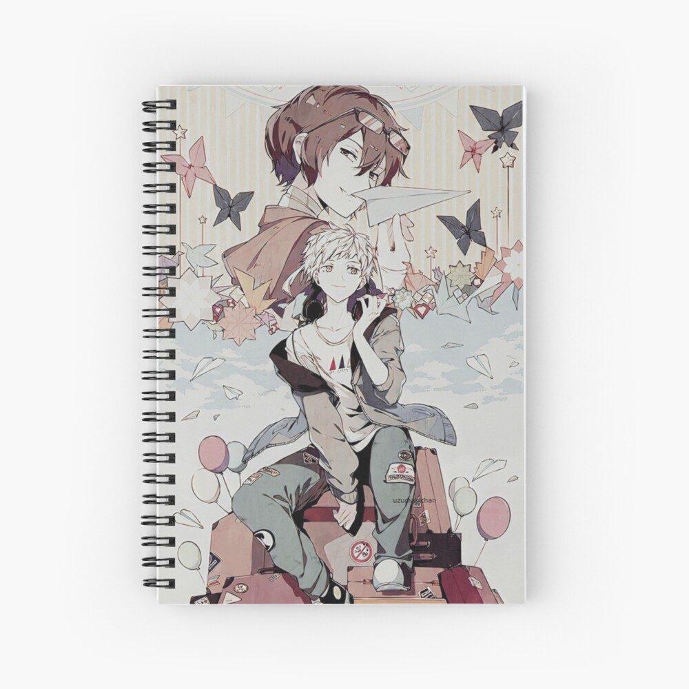 "aesthetic manga dazai and atsushi" Spiral Notebook for Sale by ...