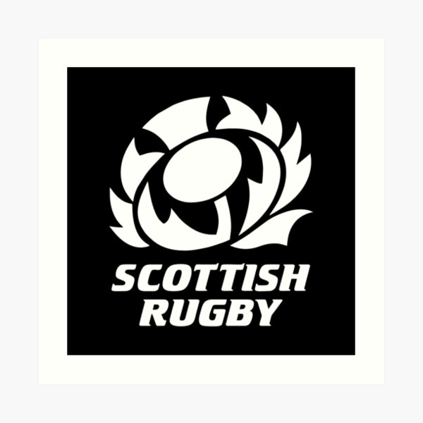 Scottish Rugby Art Prints | Redbubble
