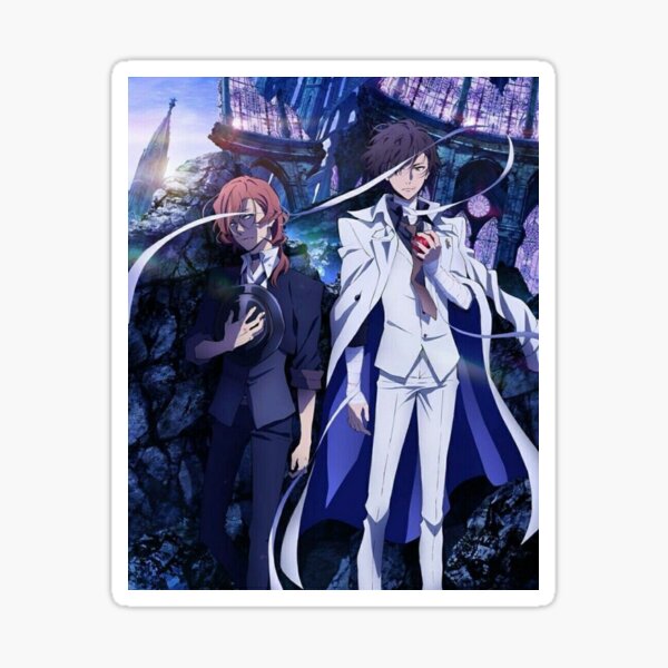 "soukoku #2" Sticker for Sale by dazaiosamus | Redbubble