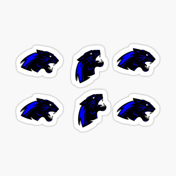"Angry blue tiger" Sticker by rxhdesign | Redbubble