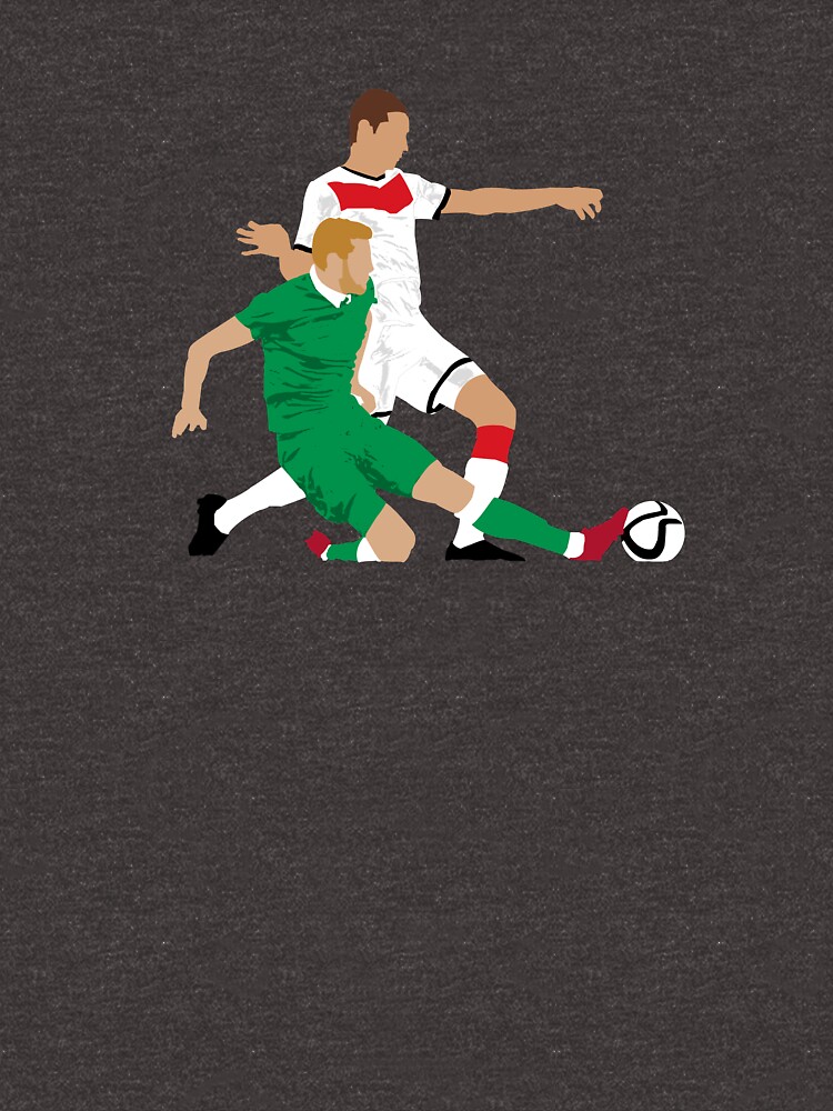 "James McClean putting manners on Julian Draxler" T-shirt by ...