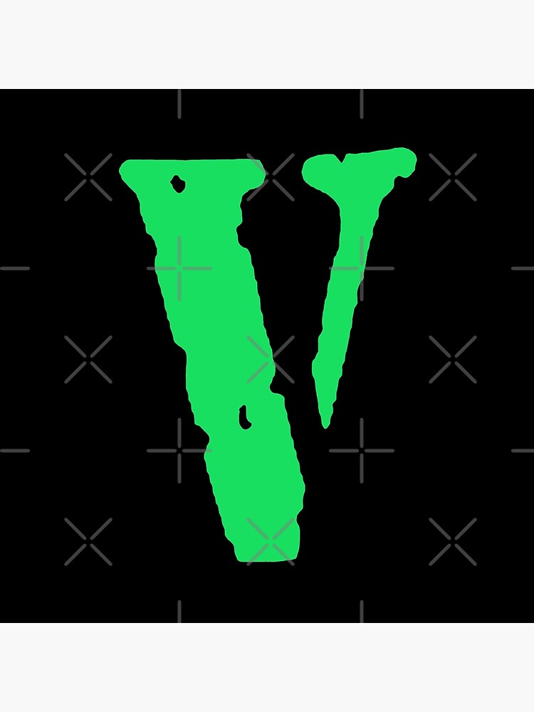 "VLONE design in a capital V in lime green" Art Board Print for Sale by ...