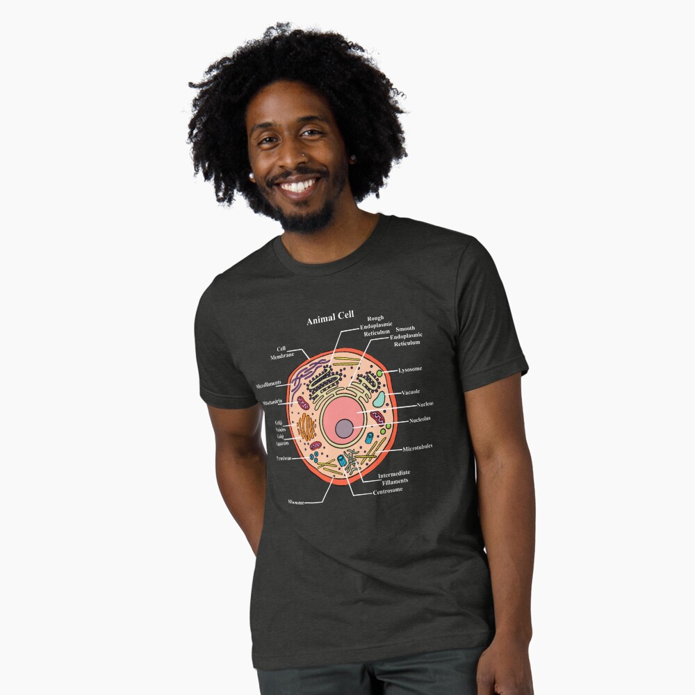 "Labeled Animal Cell Diagram" Sticker for Sale by BundaBear | Redbubble