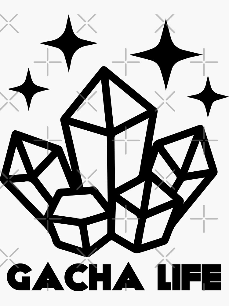 Pegatina «Versión Gacha Life Light» de Asiadesign | Redbubble