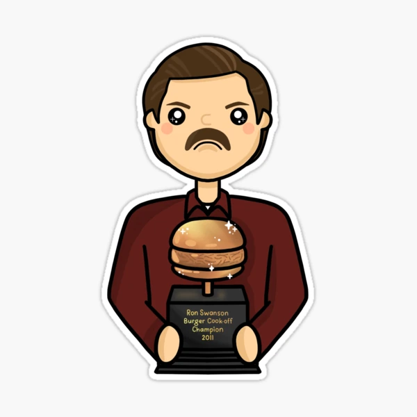 Ron Swanson Tekenfilm