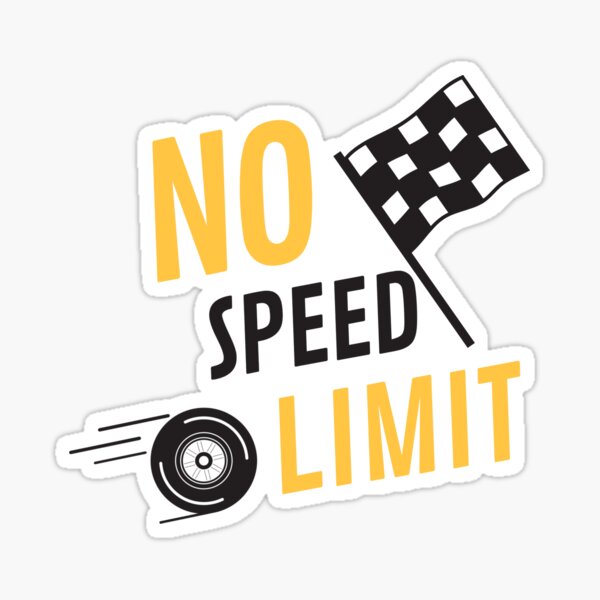 "no limit" Sticker by Bmiart | Redbubble