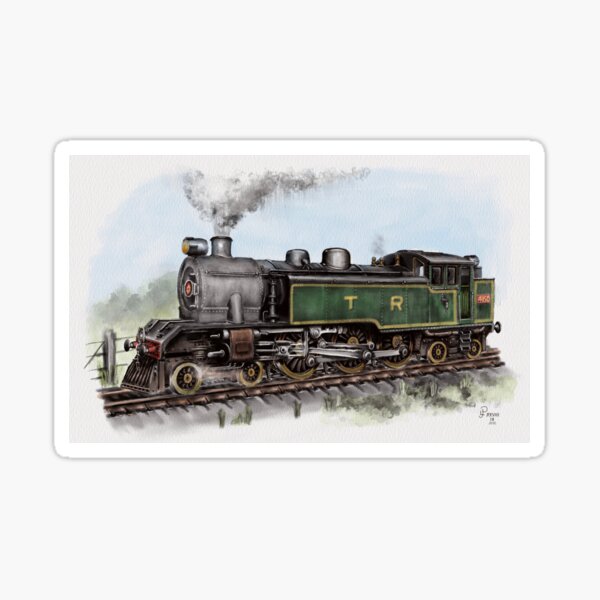 "Triang Baltic Tank - Indian Railways" Sticker for Sale by Rasendyll ...