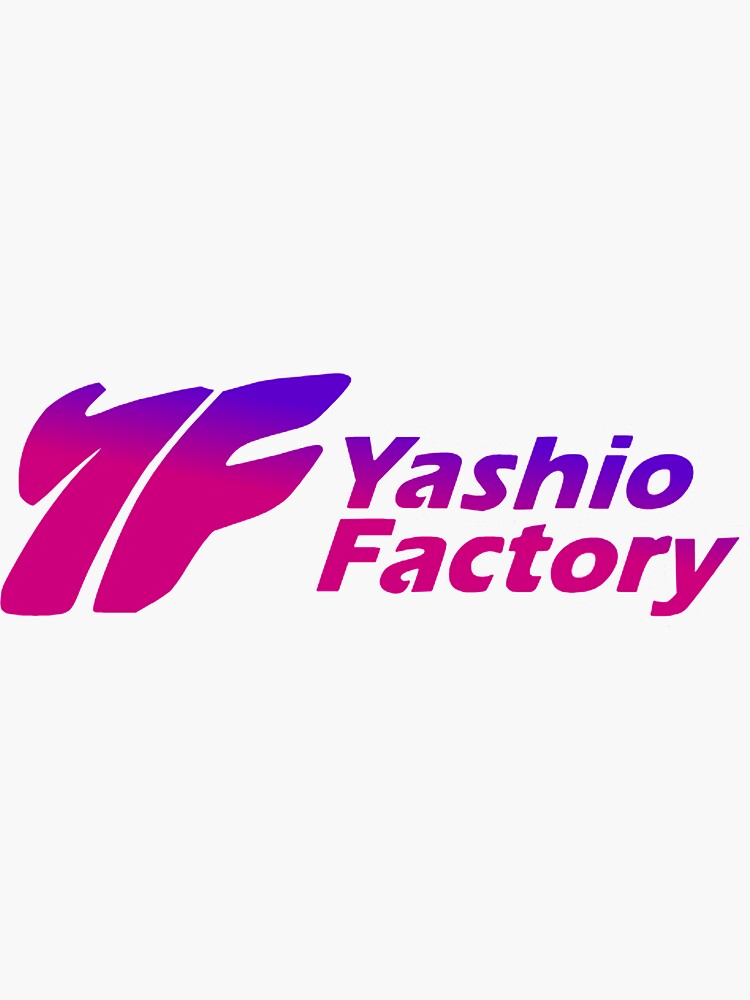 "YASHIO FACTORY 5F" Sticker by breserand3982 | Redbubble