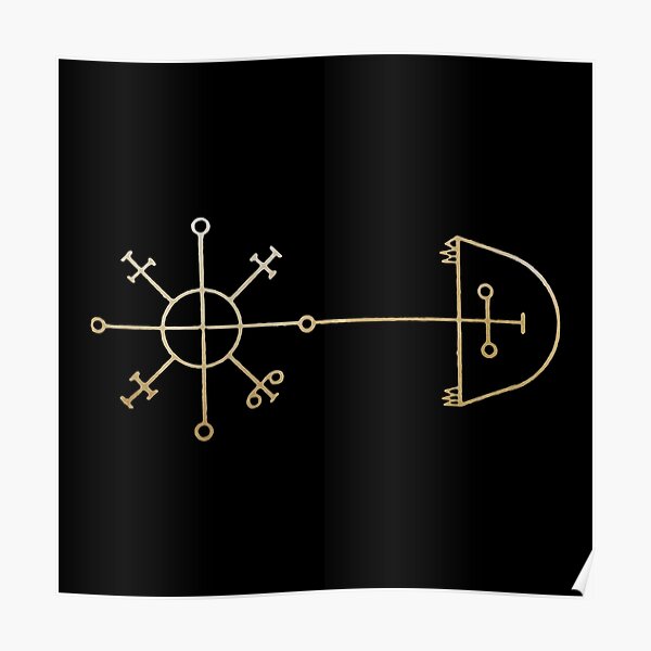 "Valac sigil" Poster by MetaPhyStore | Redbubble