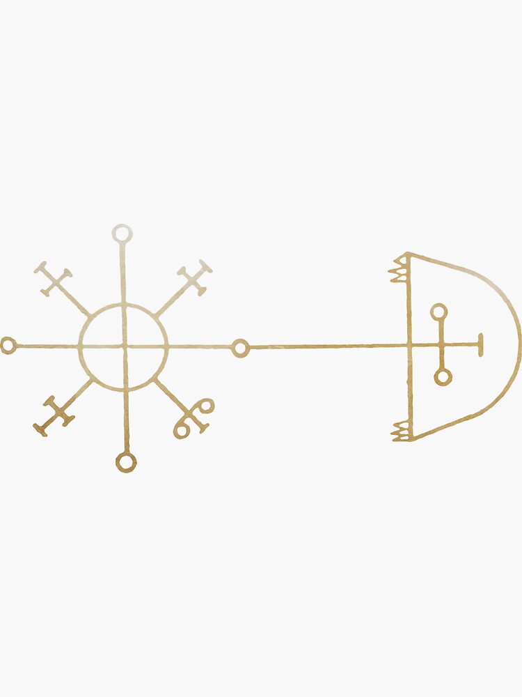 "Valac sigil" Sticker by MetaPhyStore | Redbubble