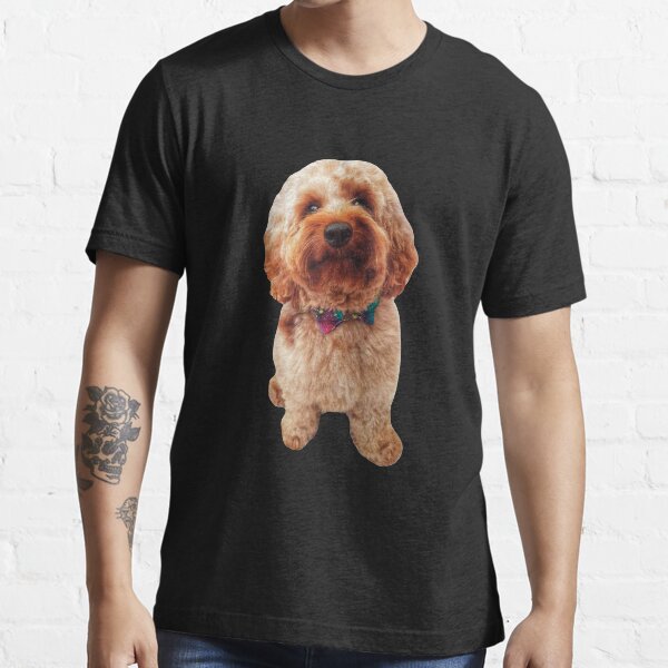 "Red Cockapoo in Bow tie" Essential T-Shirt for Sale by ToriaScarlett ...
