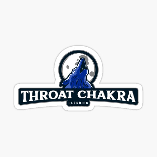 "Throat Chakra Clearing" Sticker by LiveYourWay | Redbubble