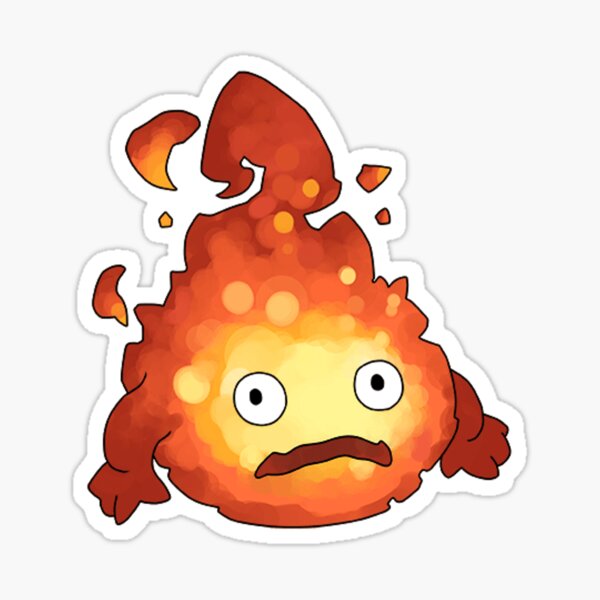 Calcifer Stickers | Redbubble