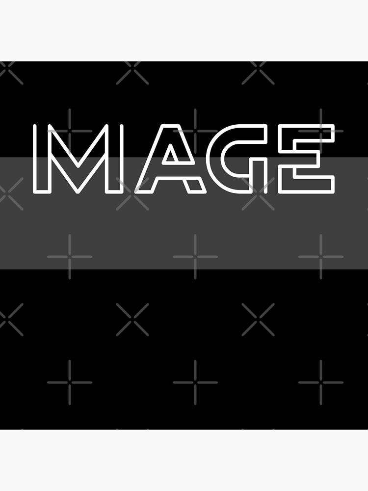 "Mage" Poster for Sale by Adisak-designs | Redbubble