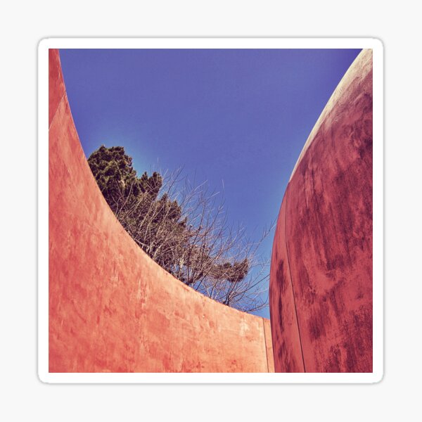 "Curves." Sticker by PAPERPLAN | Redbubble