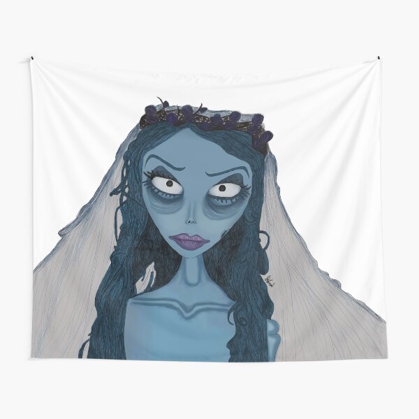 "Emily, Corpse Bride" Tapestry for Sale by Noural | Redbubble