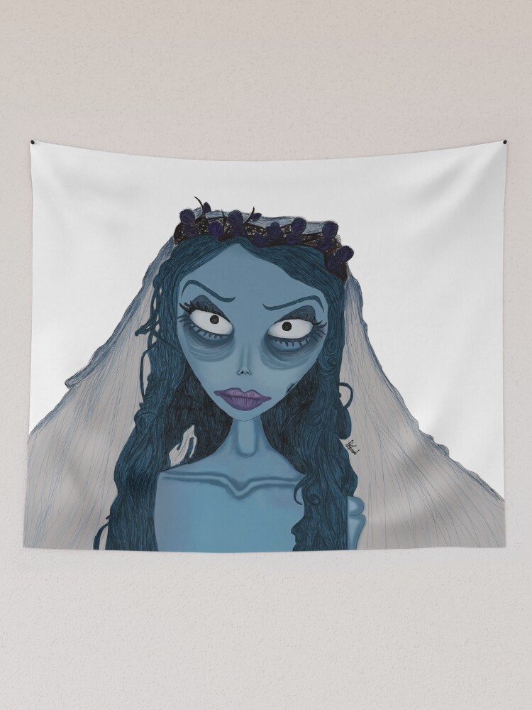 "Emily, Corpse Bride" Tapestry for Sale by Noural | Redbubble