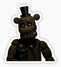 Golden Freddy: Stickers | Redbubble