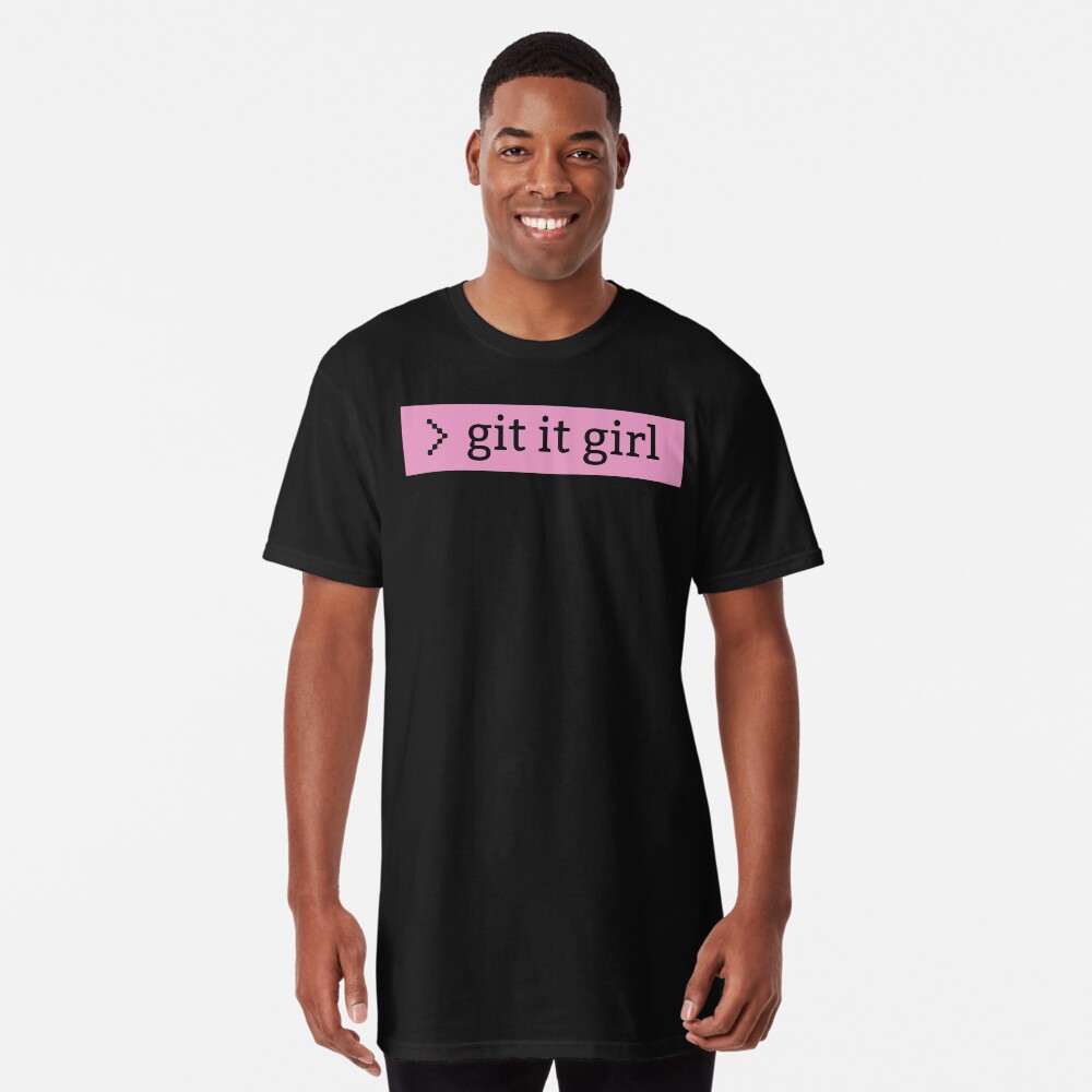 "Git it Girl - for programmer and web developper girls and women - Pink ...