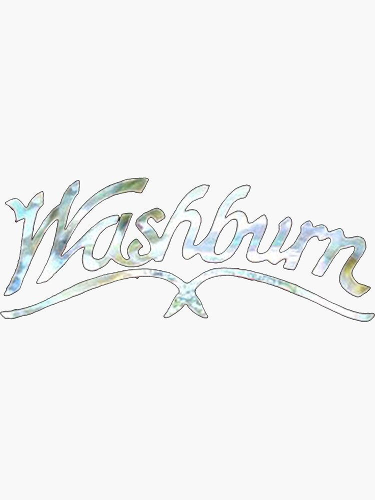 "Washburn Guitars" Sticker by icikasole | Redbubble