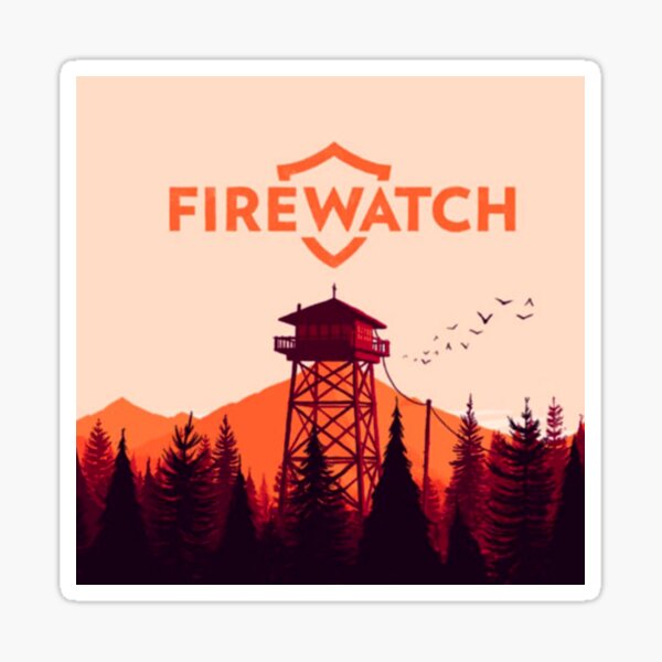 "FIREWATCH 1A" Sticker for Sale by ored1987 | Redbubble