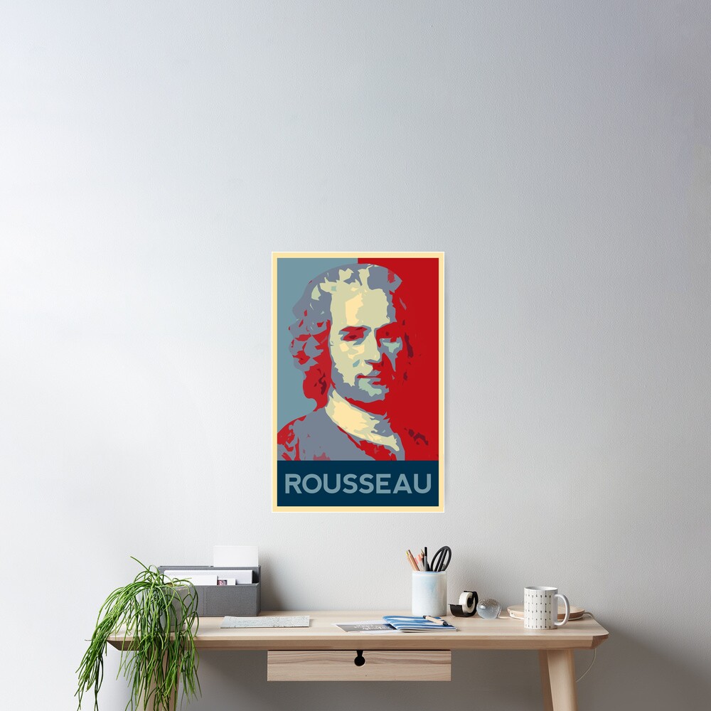 "Jean-Jacques Rousseau poster" Poster for Sale by SozioNiko | Redbubble