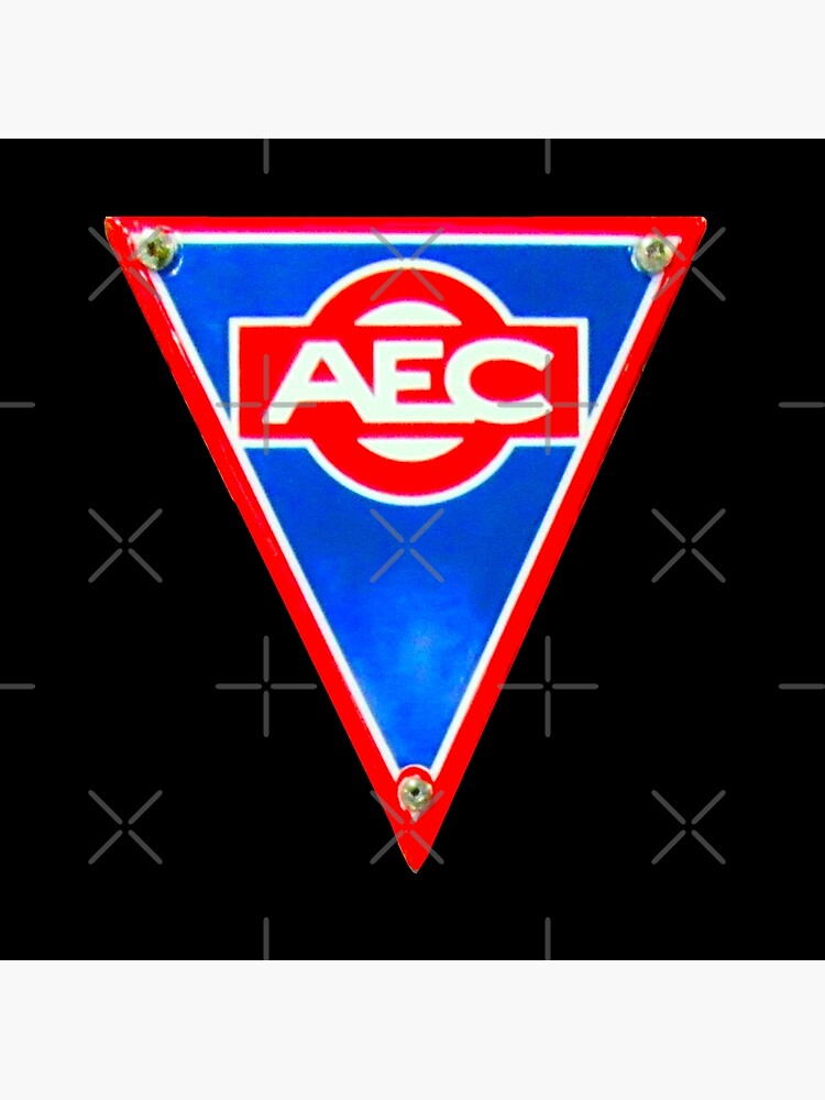 "Vintage AEC commercial vehicle grille badge" Poster for Sale by ...