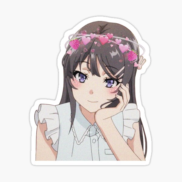 Mai Sakurajima Stickers | Redbubble