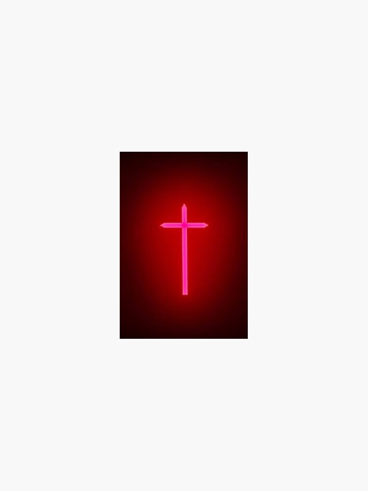 "Starboy cross" Sticker by Faridjack | Redbubble