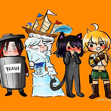 "2020 RWBY halloween" Sticker for Sale by AG Nonsuch | Redbubble