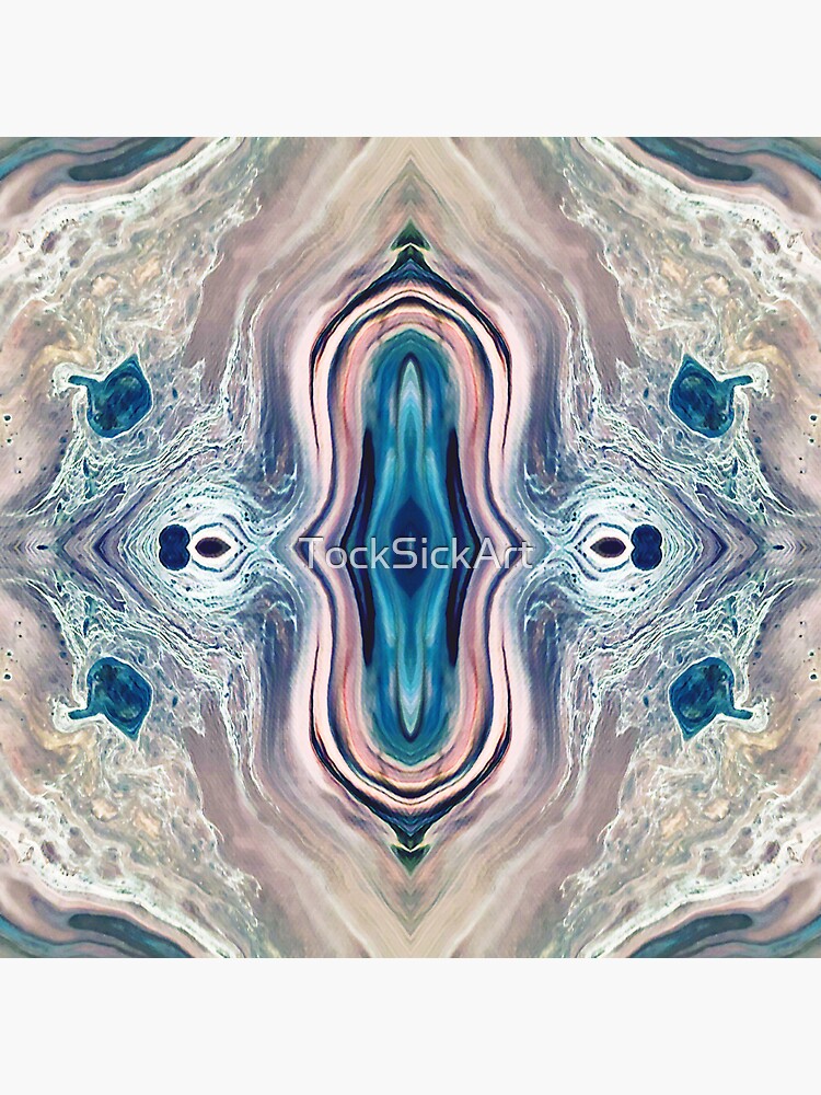 "PBW Crystal Geode" Sticker for Sale by TockSickArt | Redbubble