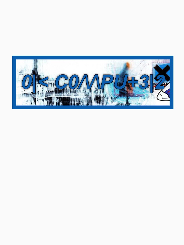 "Ok Computer" T-shirt for Sale by blazikin | Redbubble | radiohead t ...