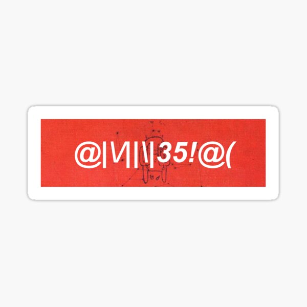 "Amnesiac" Sticker for Sale by blazikin | Redbubble