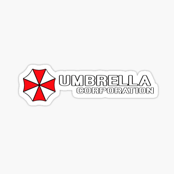 "Umbrella Corp" Sticker for Sale by Sara-Miyano | Redbubble
